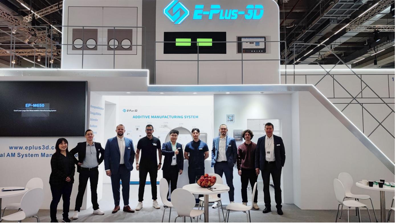 Eplus3D presentó en Formnext 2023 soluciones de AM de metal a gran ...